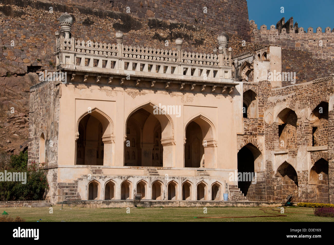 Golkonda Fort ruined city capital of ancient Kingdom of Golkonda 1518 ...