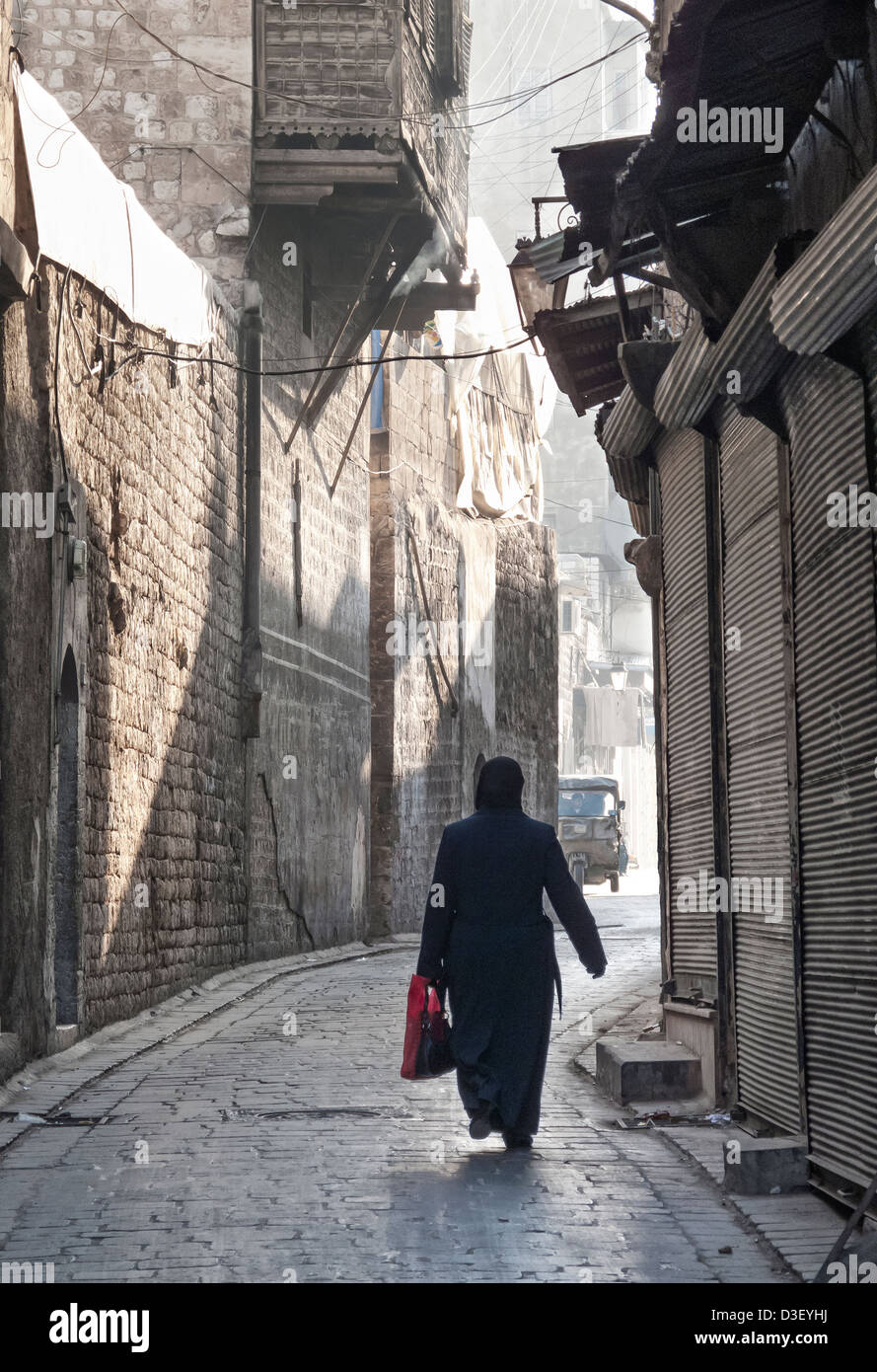 old town street in aleppo syria Stock Photo - Alamy