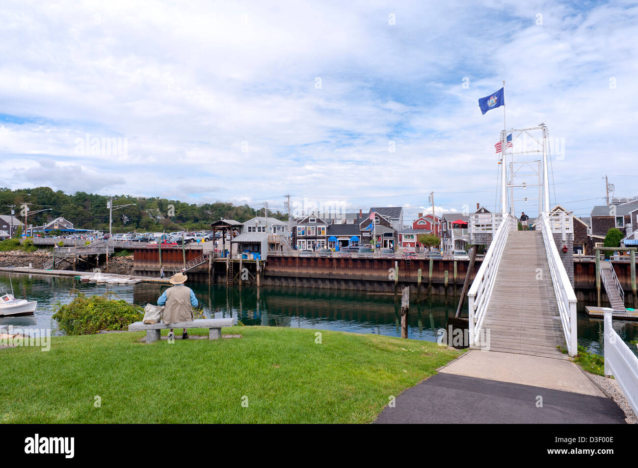 Perkins Cove, Ogunquit, Maine, USA Stock Photo - Alamy