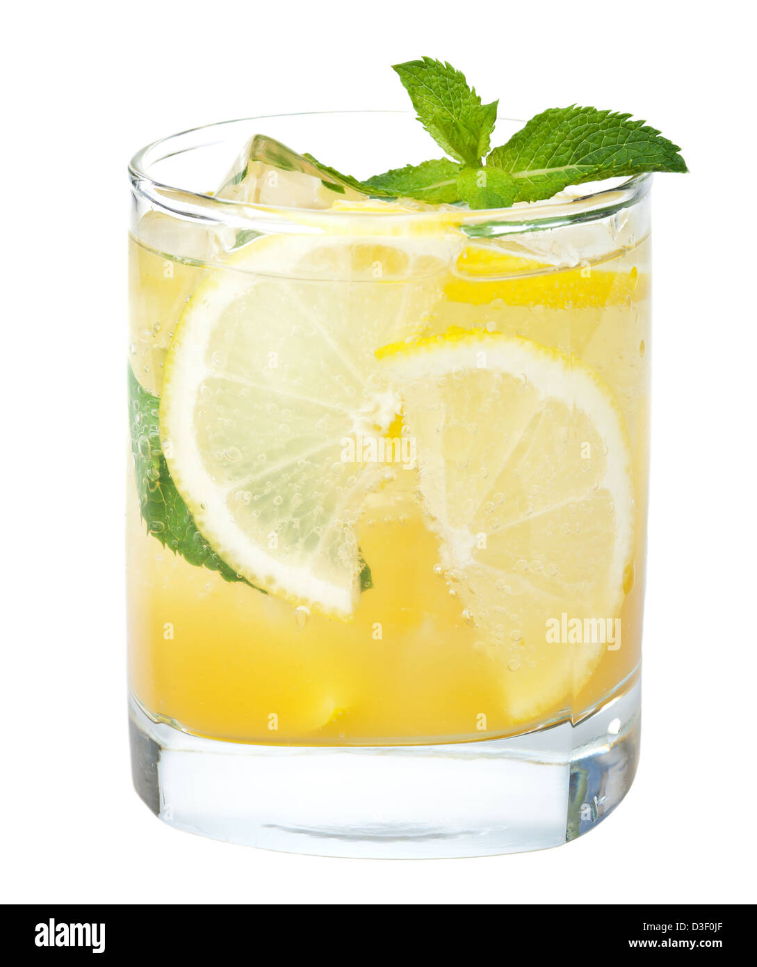 fresh lemonade isolated Stock Photo - Alamy