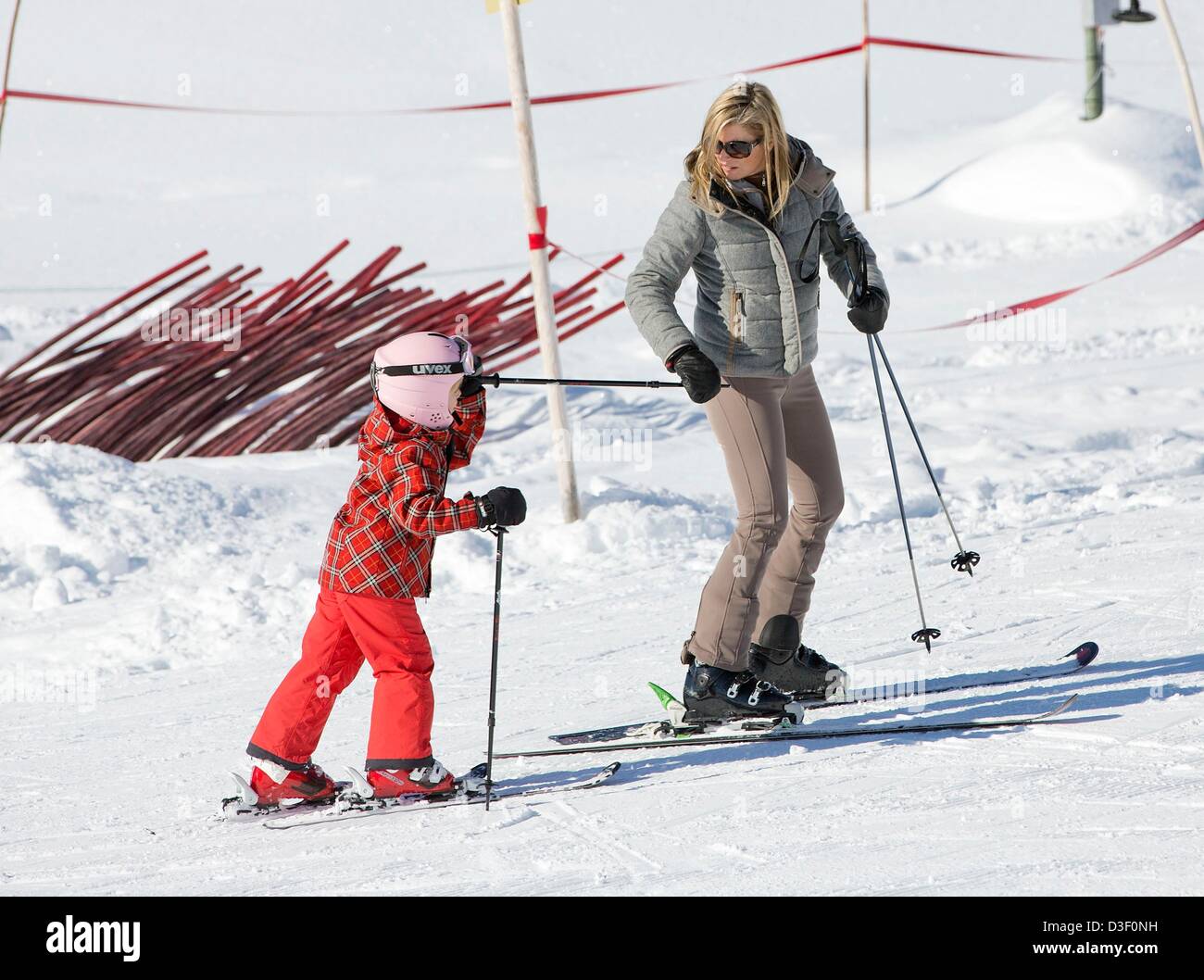 Princess Maxima and Princess Ariane of The Netherlands during their ...