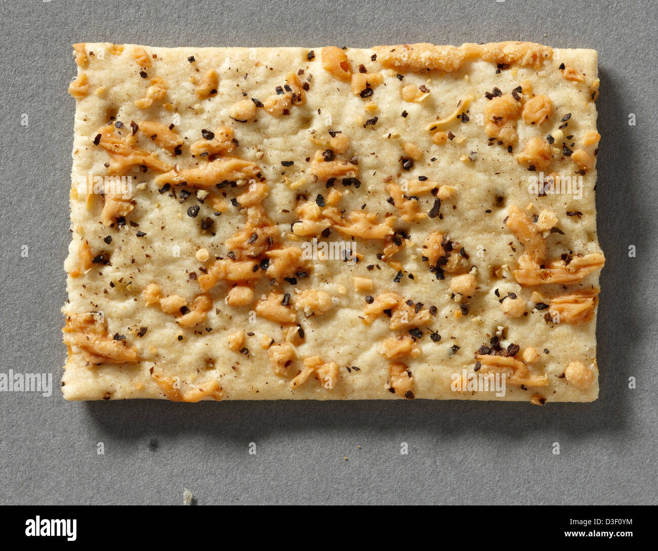 rectangular cheese seed biscuit savory Stock Photo - Alamy