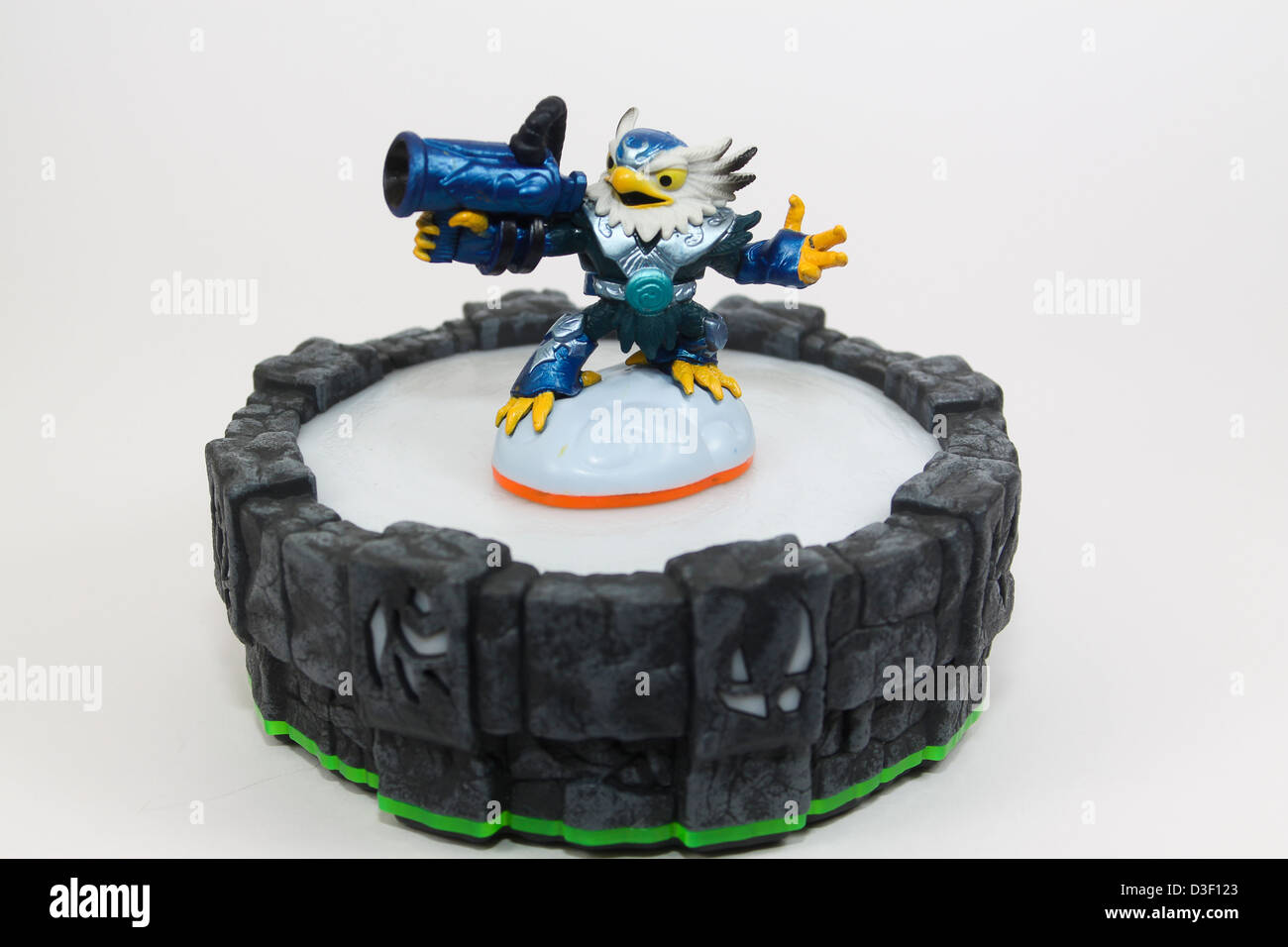 Jet-Vac Skylanders character figure on game portal Stock Photo - Alamy