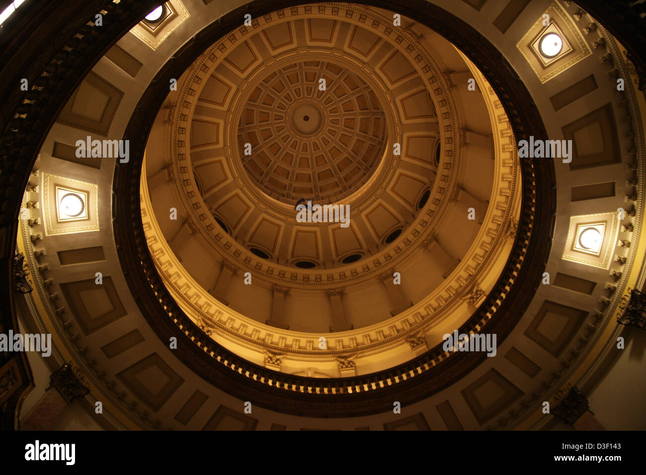 Interior dome of Denver State Capital Building Stock Photo - Alamy