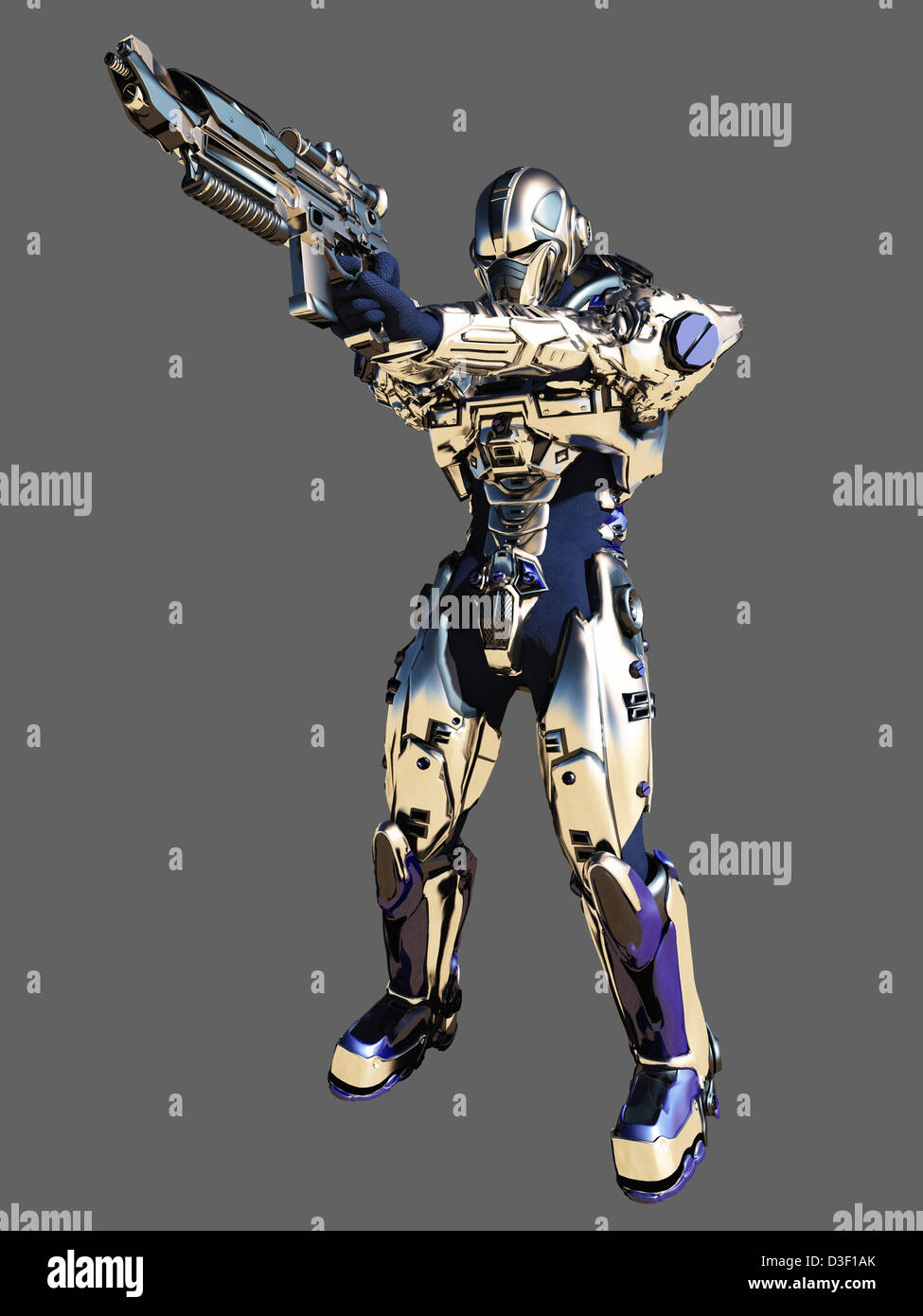 Future Soldier - Taking Aim Stock Photo - Alamy