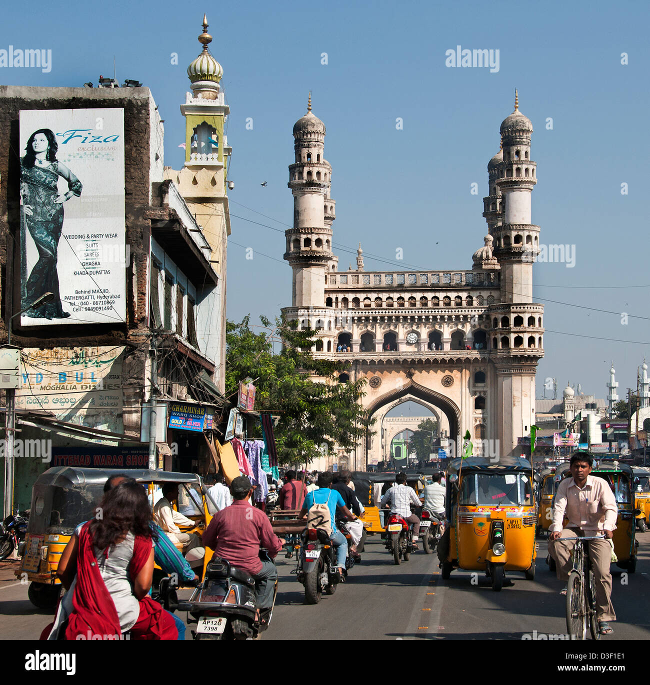 Hyderabad charminar hi-res stock photography and images - Alamy