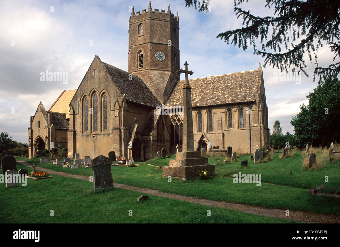 St Marys Church Uffington Stock Photo - Alamy