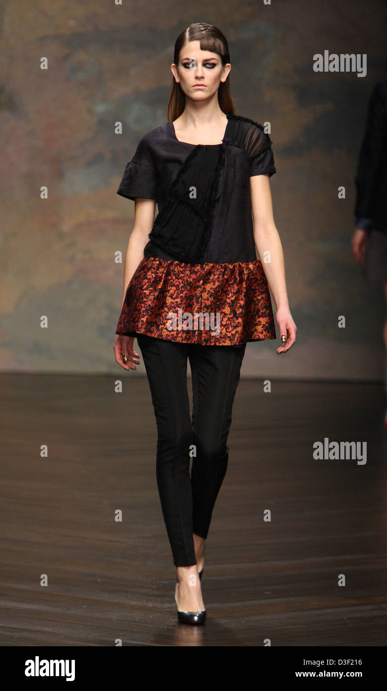 Michael van der Ham A/W 2013/14 collection shown during London Fashion ...
