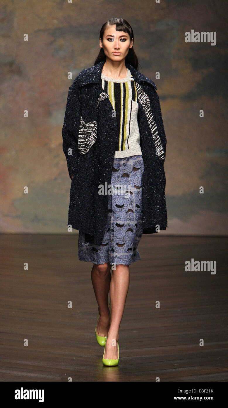 Michael van der Ham A/W 2013/14 collection shown during London Fashion ...