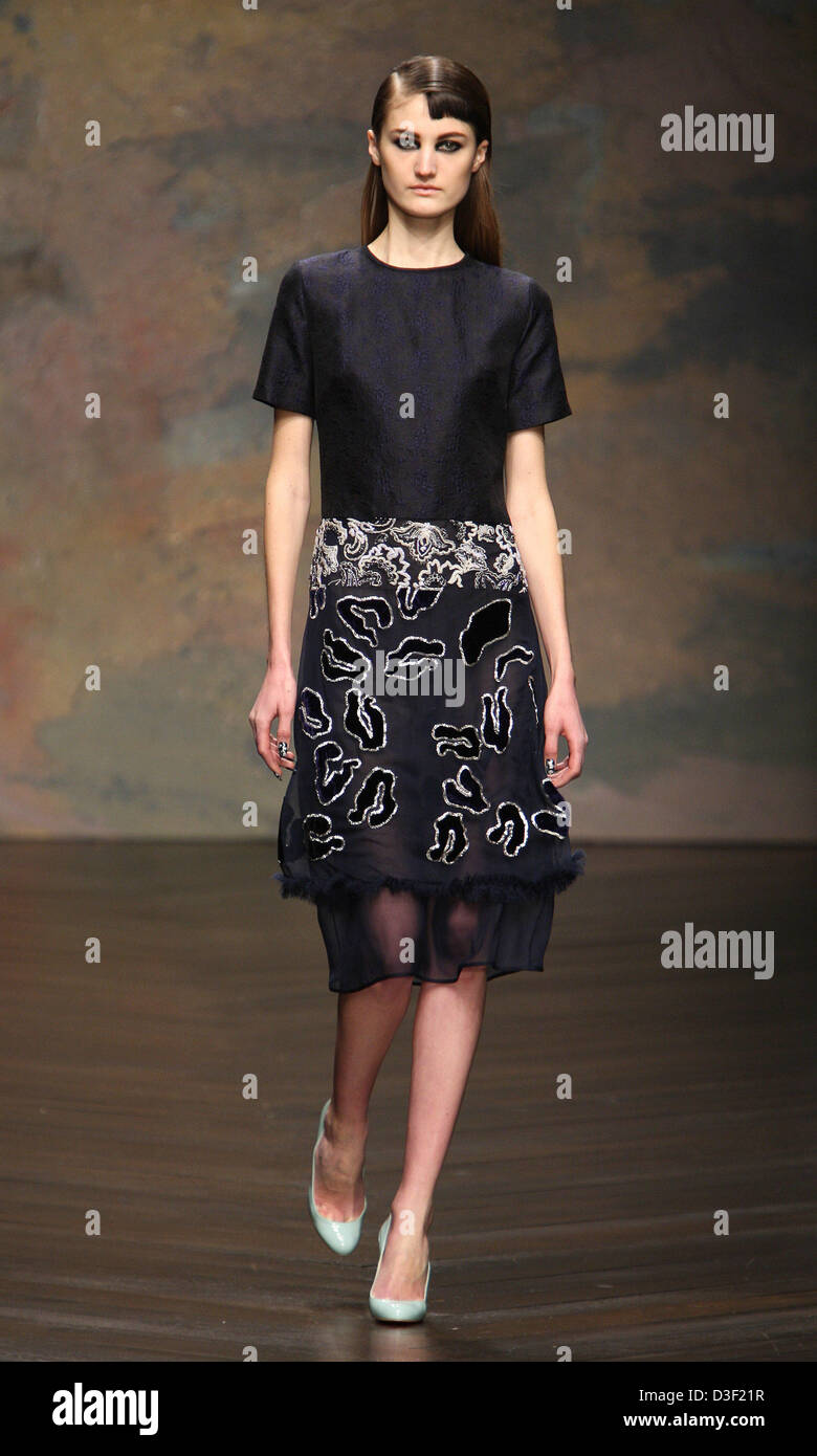 Michael van der Ham A/W 2013/14 collection shown during London Fashion ...