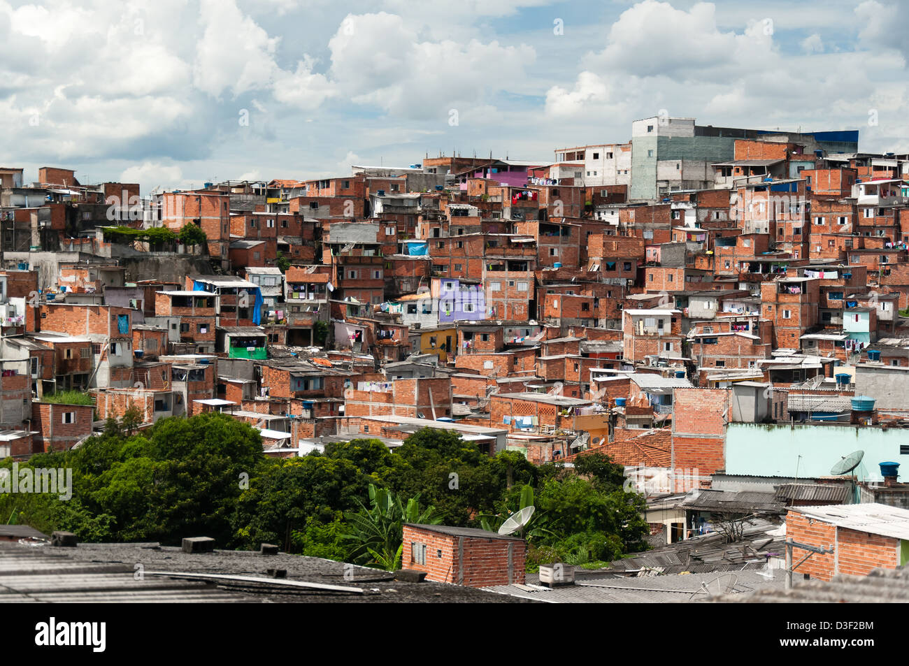 Illegal and fragile constructions Stock Photo - Alamy