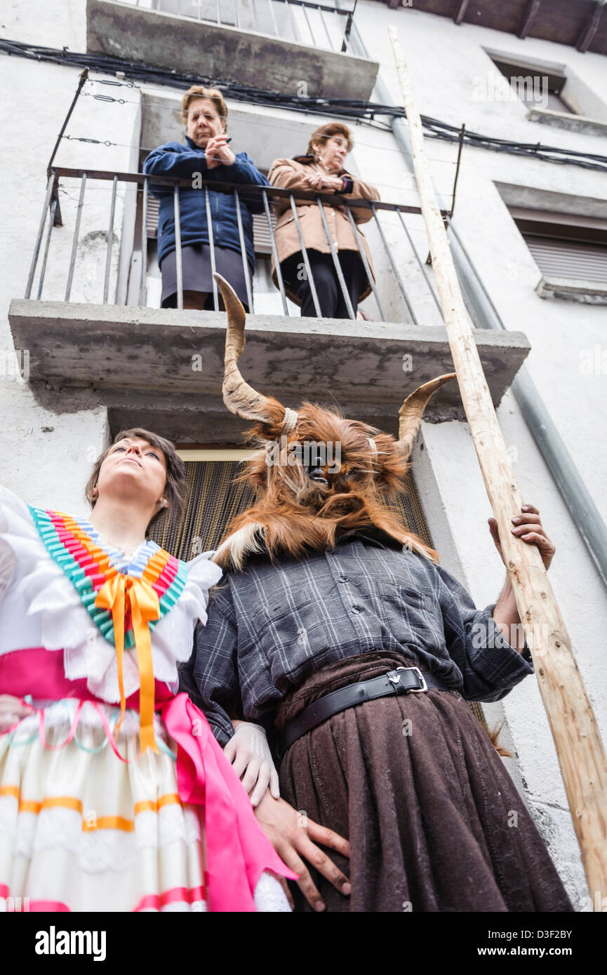 Carnival bielsa one traditional carnival hi-res stock photography and ...