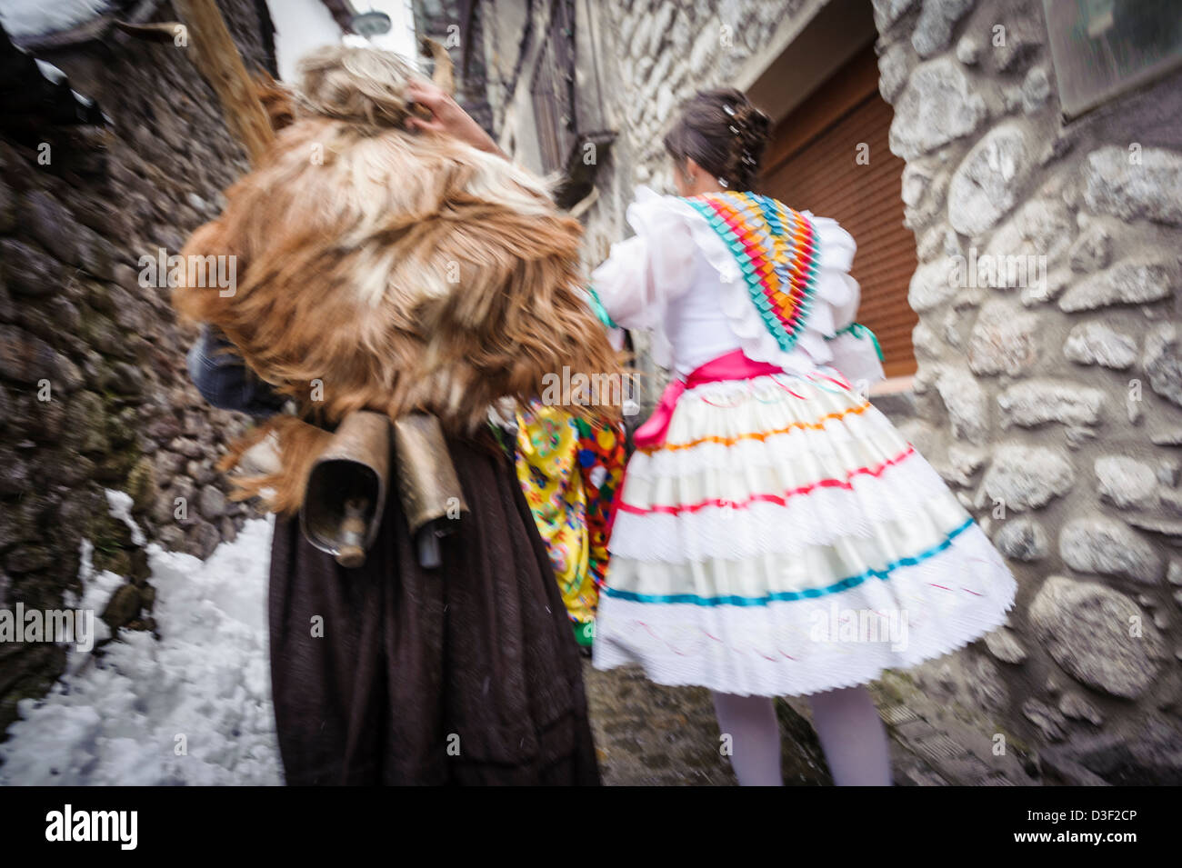Carnival bielsa one traditional carnival hi-res stock photography and ...