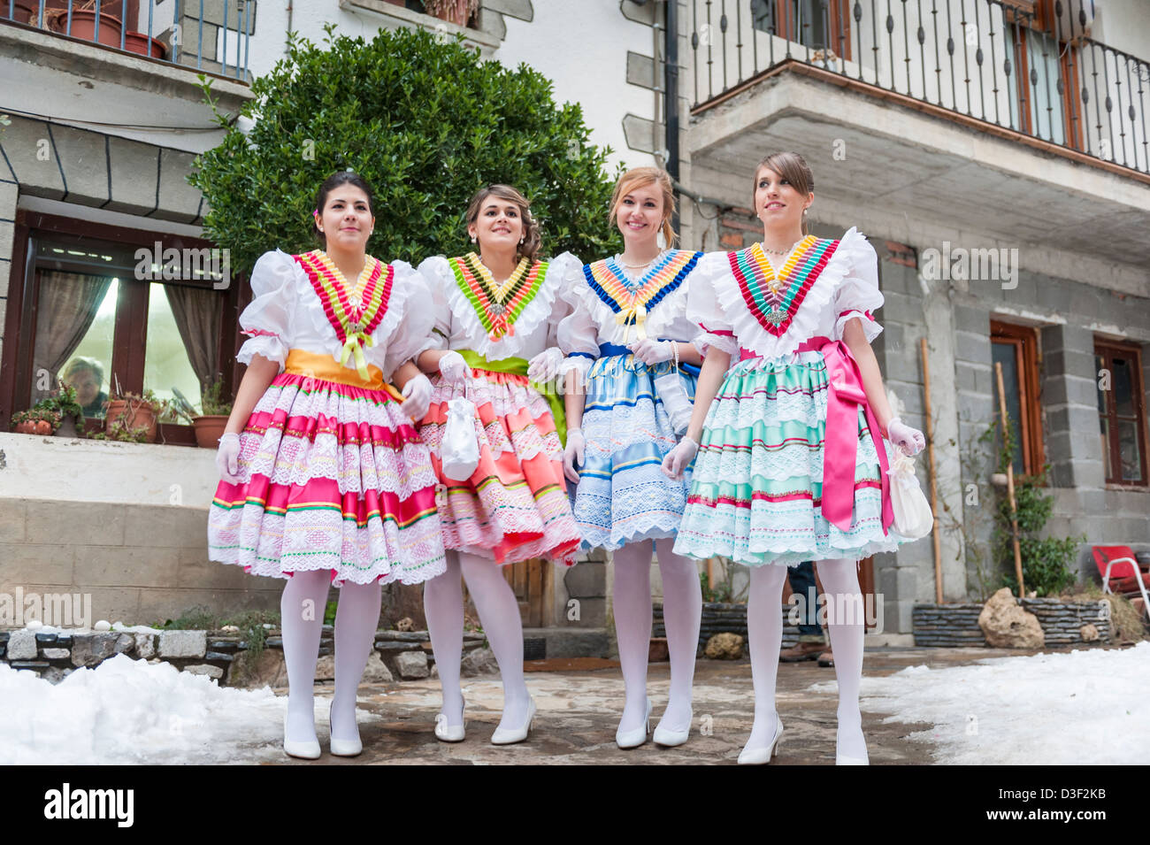 Carnival bielsa one traditional carnival hi-res stock photography and ...