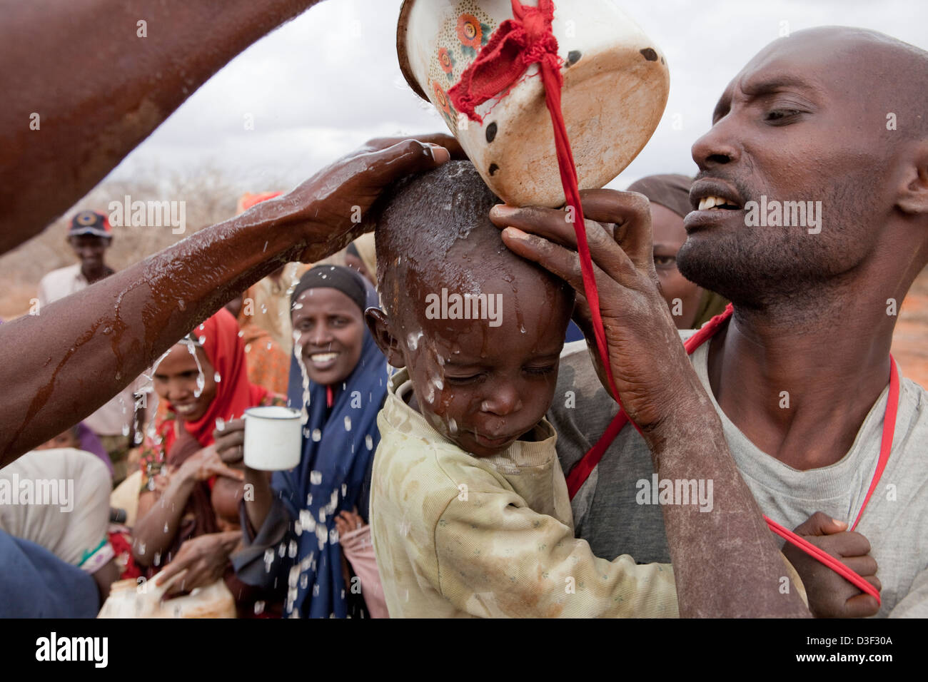 GURAH, NORTH OF ELWAK, EASTERN KENYA, 1st SEPTEMBER 2009: Northern Aid ...