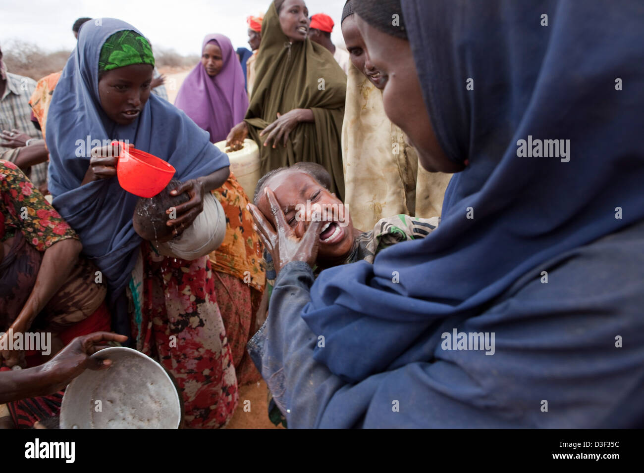 GURAH, NORTH OF ELWAK, EASTERN KENYA, 1st SEPTEMBER 2009: Northern Aid ...
