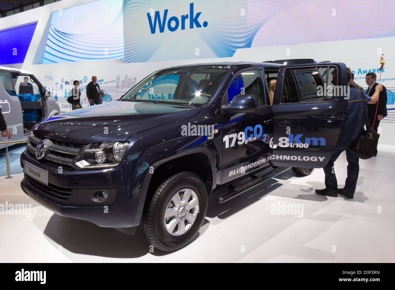 Visitors at the IAA International Motor Show for Commercial Vehicles ...