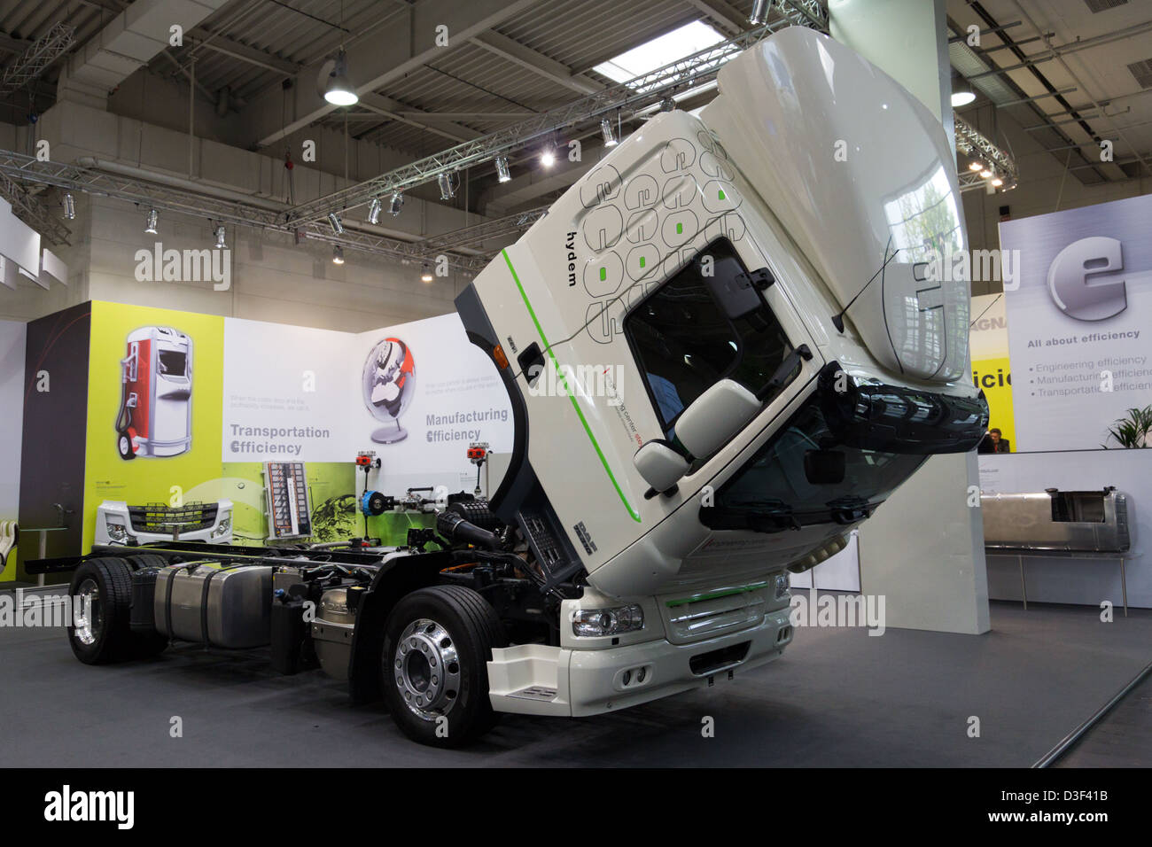 Visitors at the IAA International Motor Show for Commercial Vehicles ...