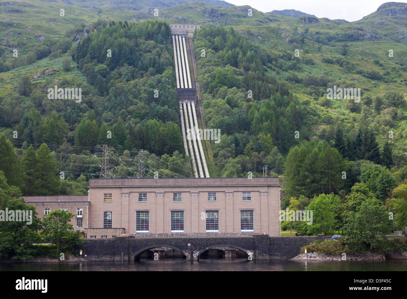 Loch Sloy Hydro-Electric Scheme Scotland Stock Photo - Alamy