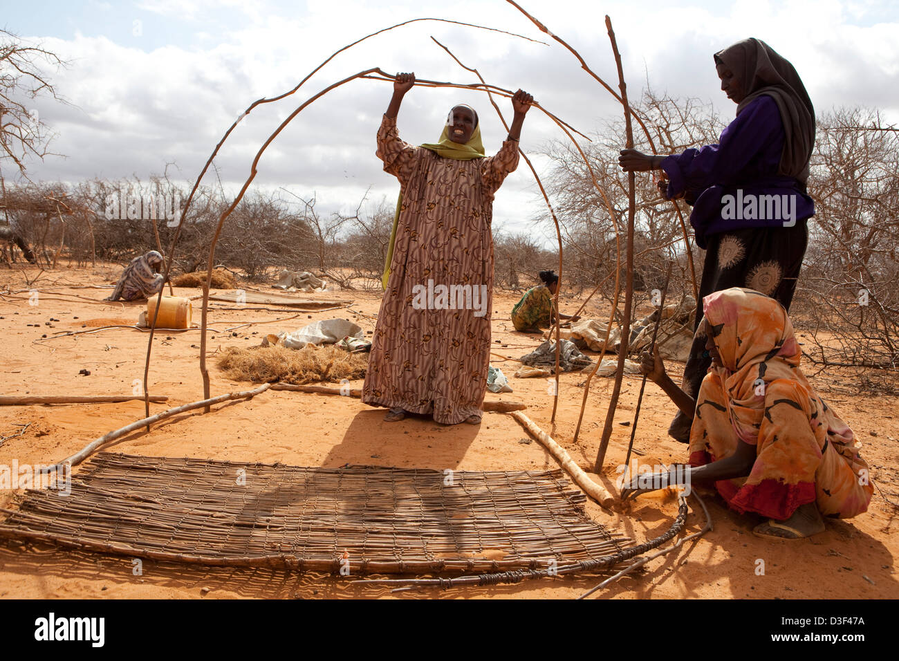MAKUTANO, NORTH OF ELWAK, EASTERN KENYA, 2nd SEPTEMBER 2009: New ...
