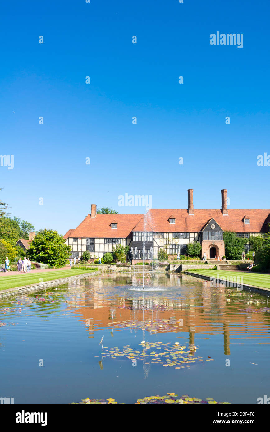 Laboratory and canal at RHS Wisley Garden England Stock Photo - Alamy