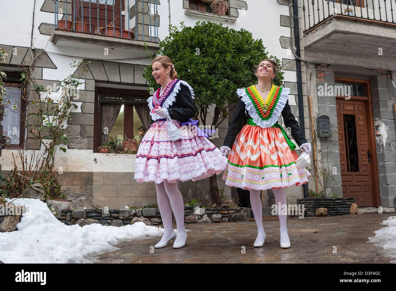 Carnival bielsa one traditional carnival hi-res stock photography and ...