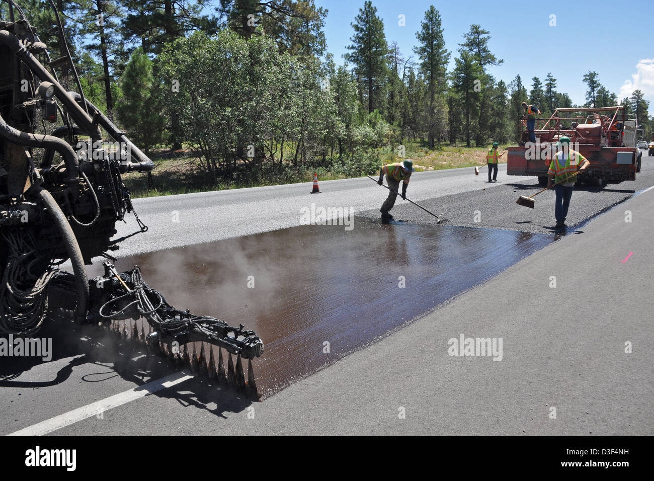 The South Entrance Roadwork project at Grand Canyon National Park ...