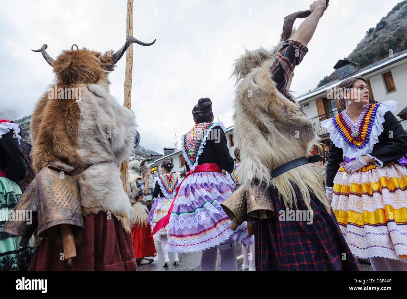 Carnival bielsa one traditional carnival hi-res stock photography and ...