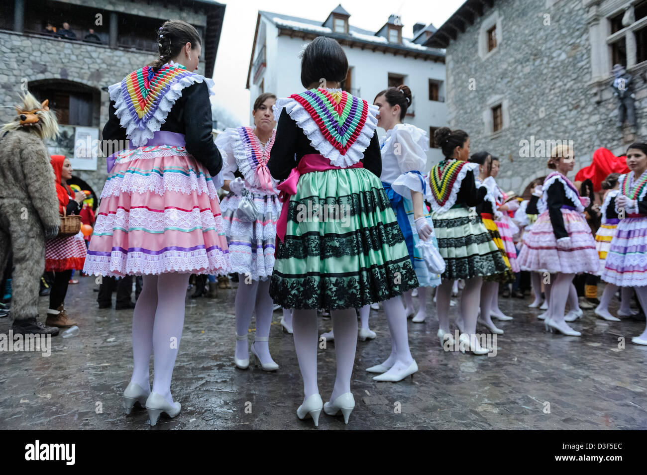 Carnival bielsa one traditional carnival hi-res stock photography and ...