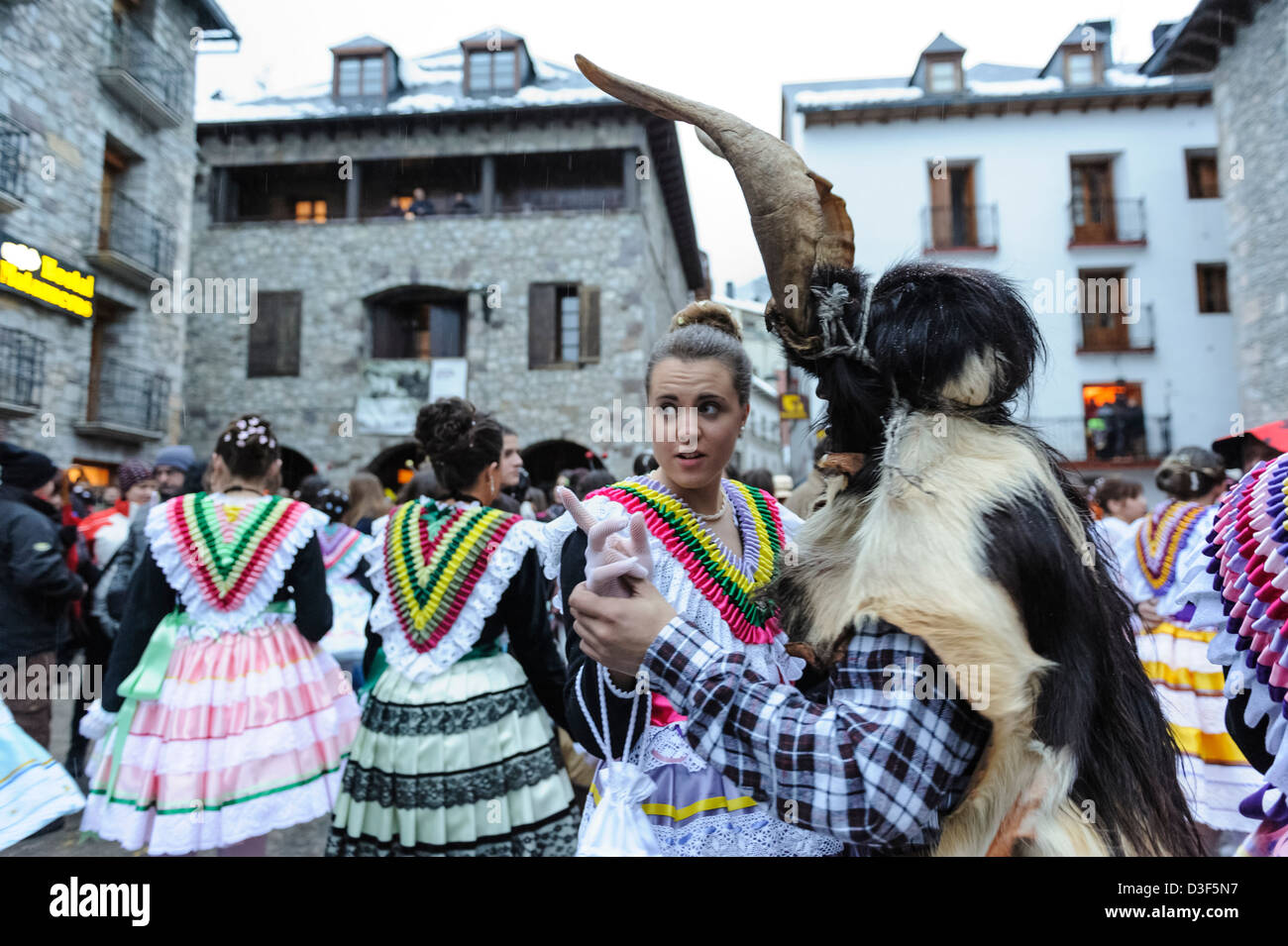 Carnival bielsa one traditional carnival hi-res stock photography and ...