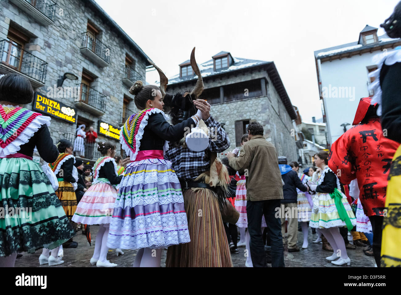 Carnival bielsa one traditional carnival hi-res stock photography and ...