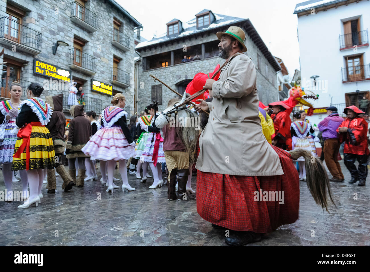 Carnival bielsa one traditional carnival hi-res stock photography and ...