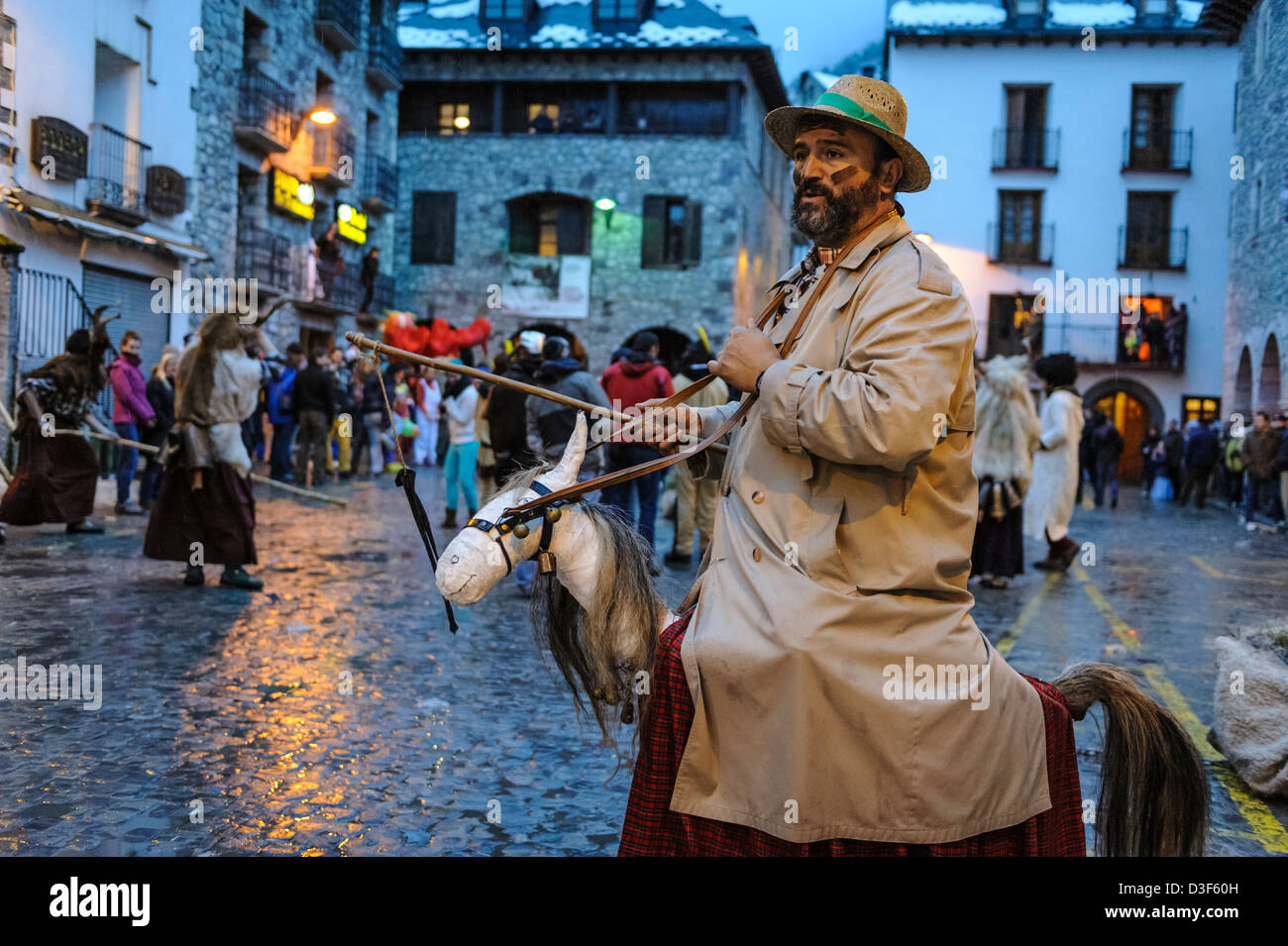 Carnival bielsa one traditional carnival hi-res stock photography and ...