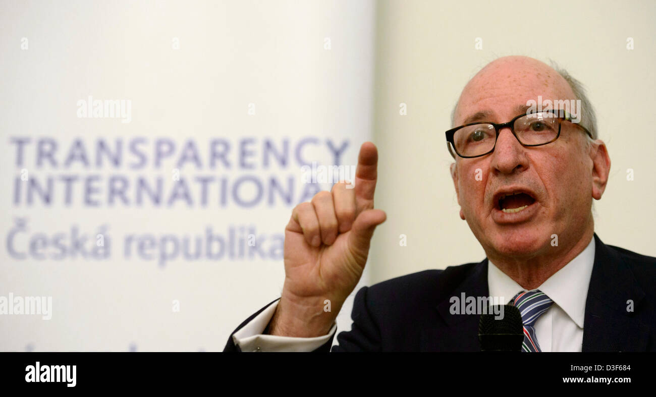 The co-founder of nongovernmental anti-corruption organization ...