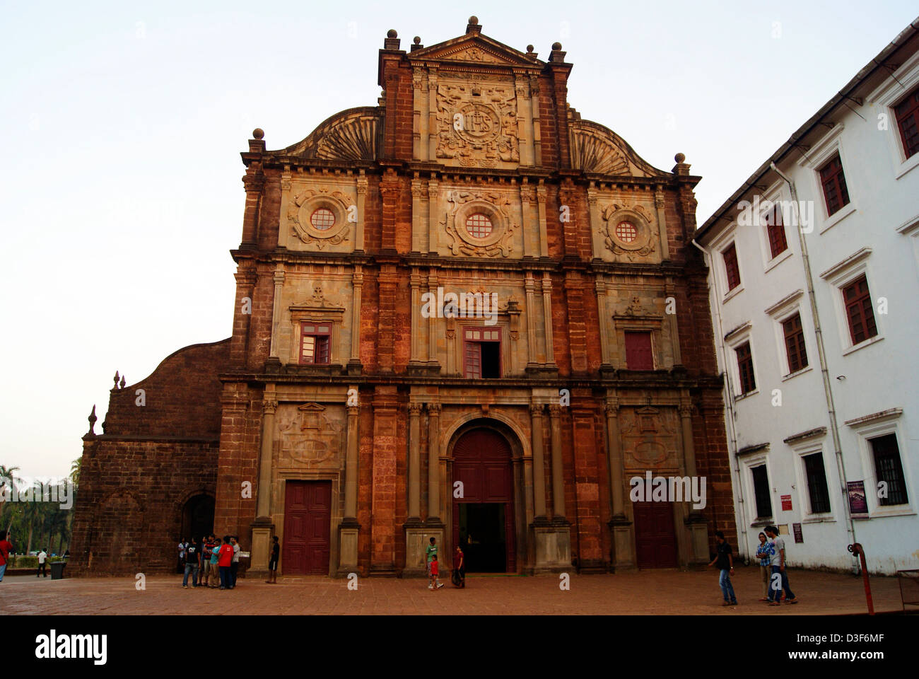 Basilica of Bom Jesus Church Old Goa UNESCO World Heritage Site India ...