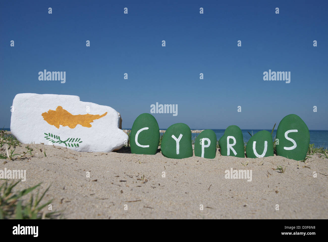 Cyprus republic cypriot island flag hi-res stock photography and images ...