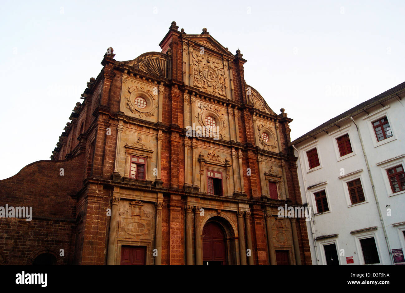 Basilica of Bom Jesus Church at Old Goa . UNESCO world Heritage site ...