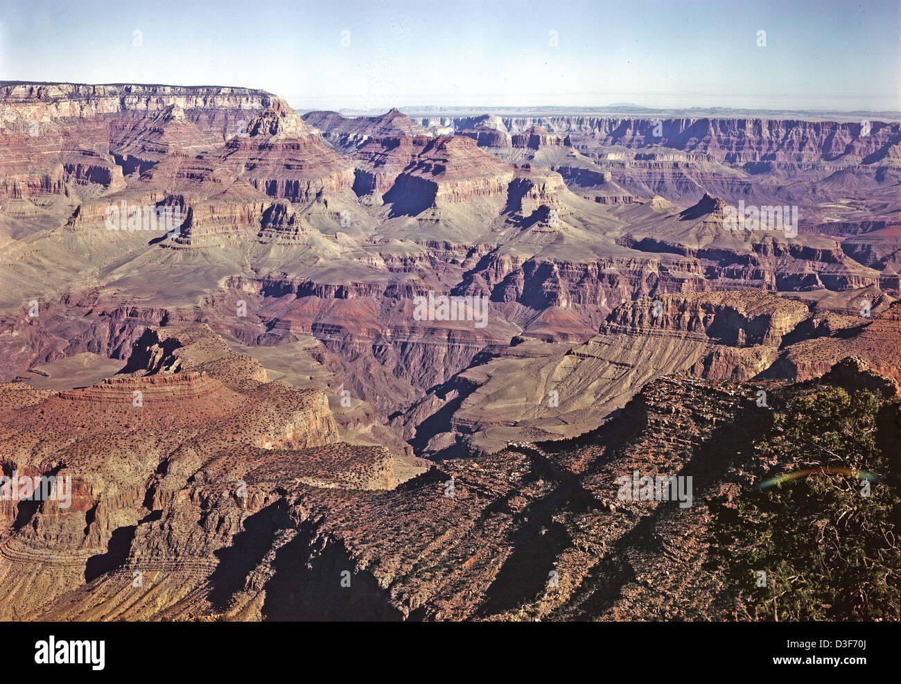 Grandview Point in the Grand Canyon offers sweeping views of the canyon ...