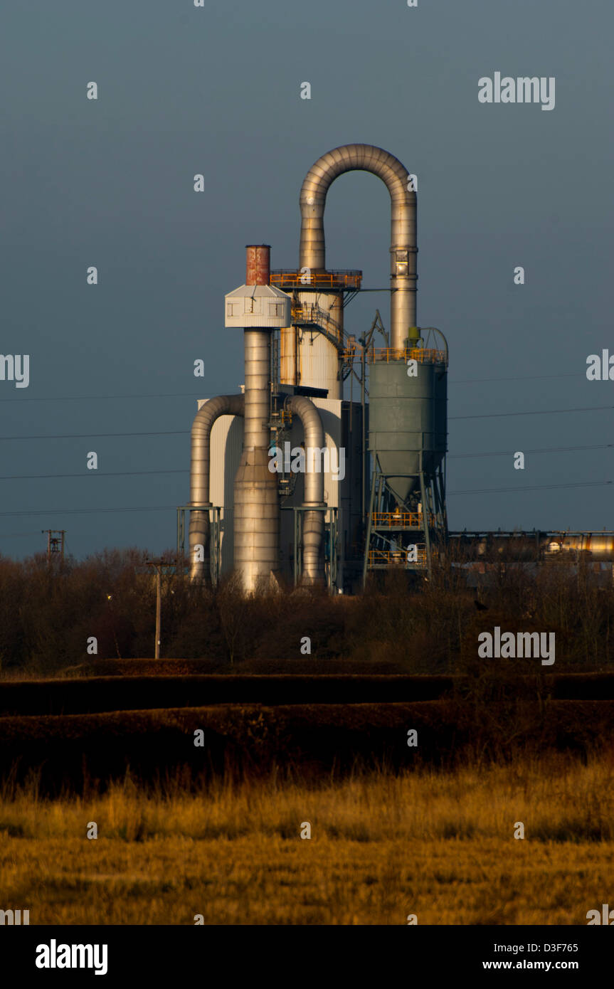 Alcan smelter Lynemouth Stock Photo - Alamy