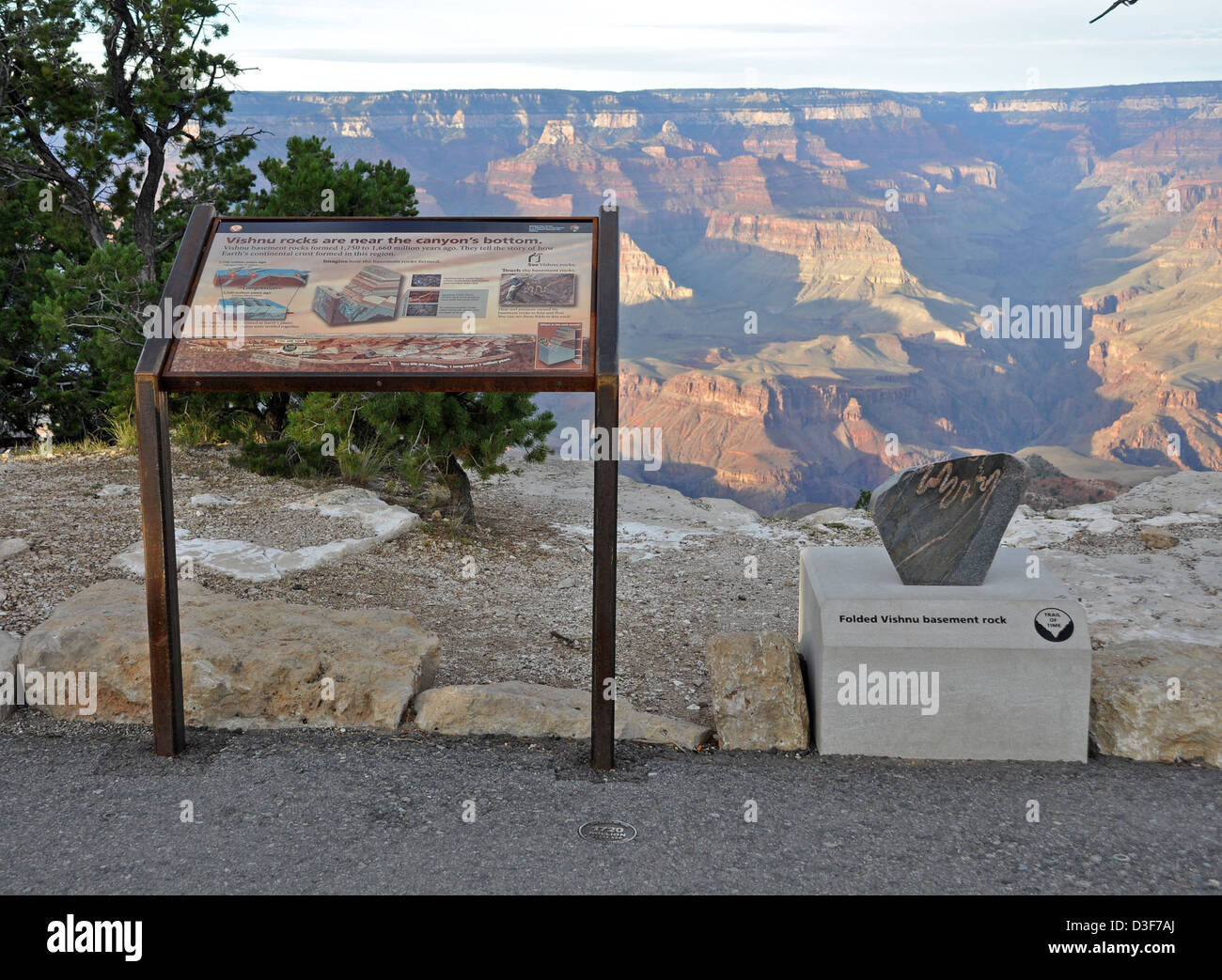 The Grand Canyon Trail of Time showcases the geological history of the ...