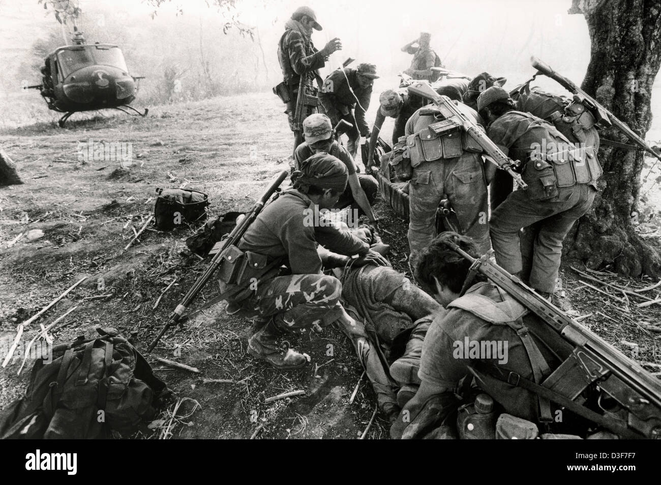 NORTHERN MORAZAN PROVINCE, EL SALVADOR, MARCH 1984: Cuscatlan Brigade ...