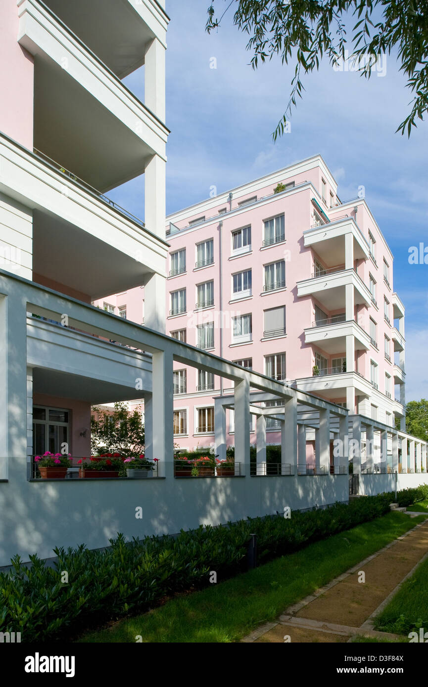 Berlin, Germany, Townhouses at Köbis triangle Stock Photo - Alamy