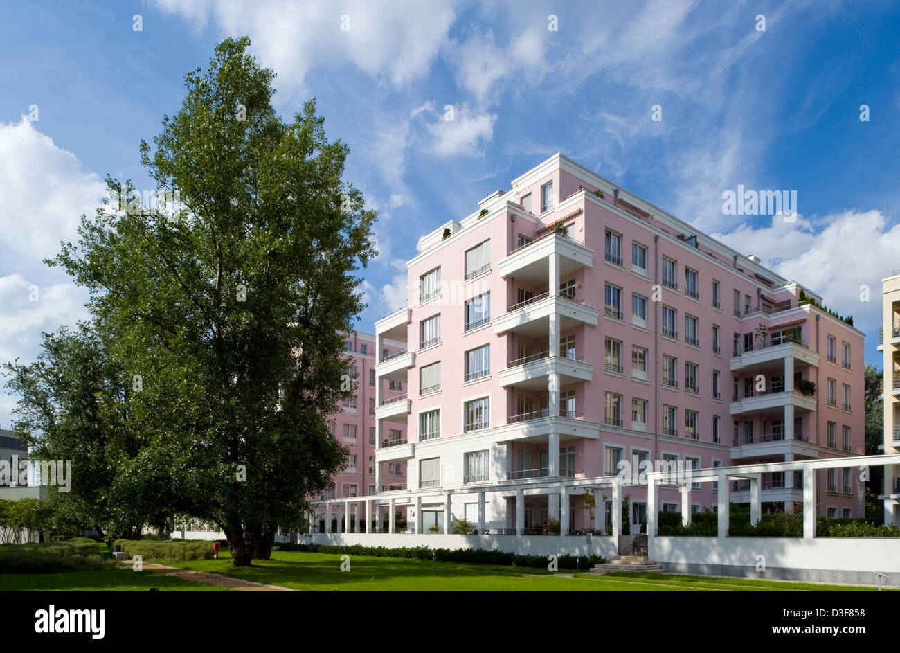 Berlin, Germany, Townhouses at Köbis triangle Stock Photo - Alamy