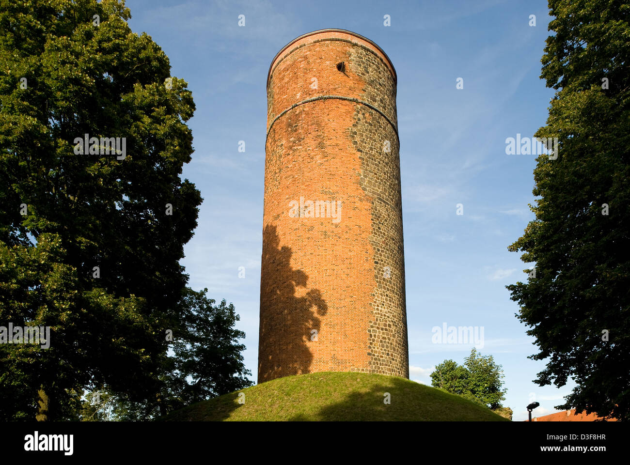 Bad Belzig, Germany, the tower of the castle of Eisenhardt Belzig Stock ...