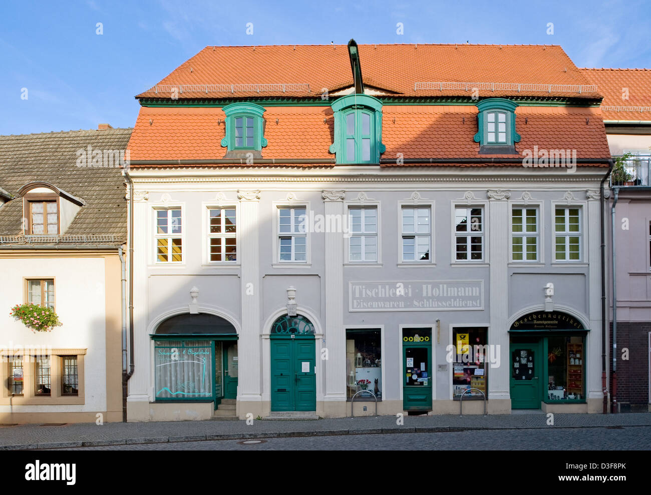 Bad Belzig, Germany, historic buildings in Bad Belzig Stock Photo - Alamy