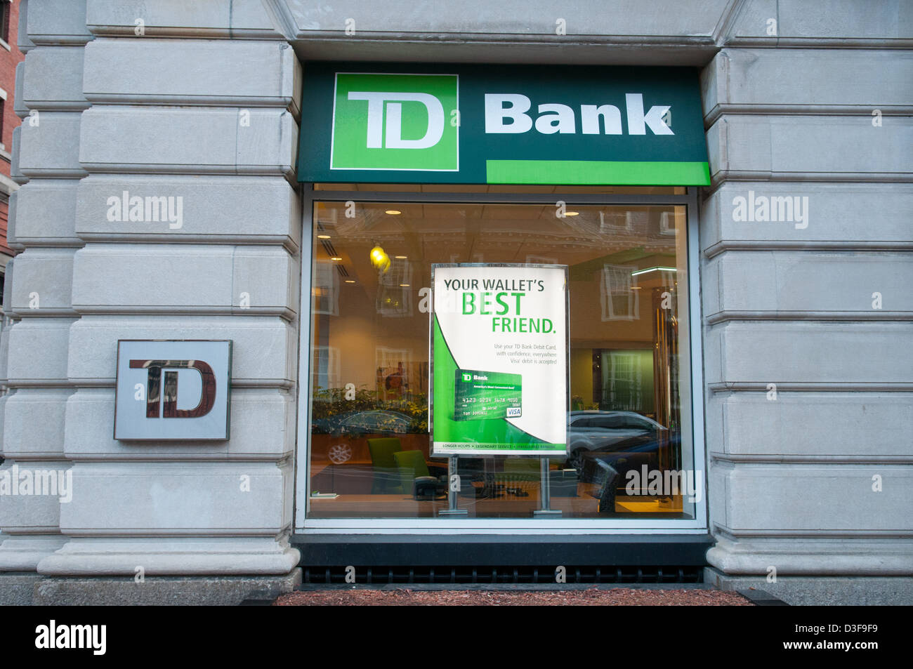 Toronto dominion td bank logo hi-res stock photography and images - Alamy