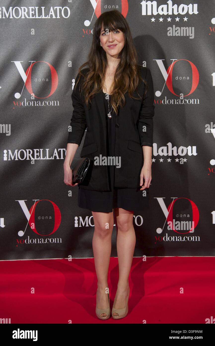 Feb. 18, 2013 - Madrid, Madrid, Spain - Mai Meneses 'Nena Daconte ...