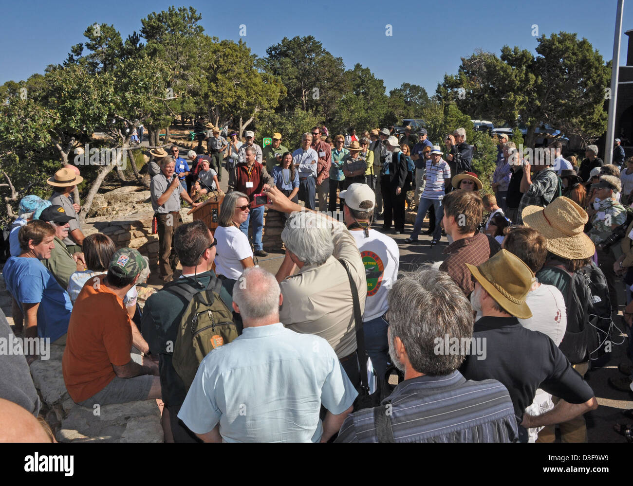 The Trail of Time at Grand Canyon National Park highlights the ...
