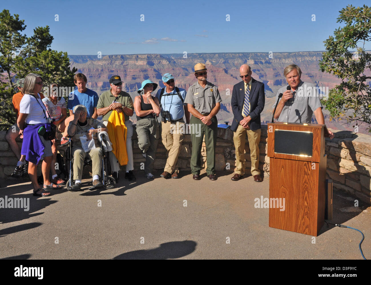 The Grand Canyon Trail of Time Dedication ceremony marked the opening ...