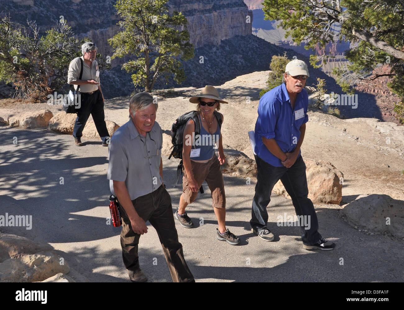 The Trail of Time at Grand Canyon National Park is an interpretive ...